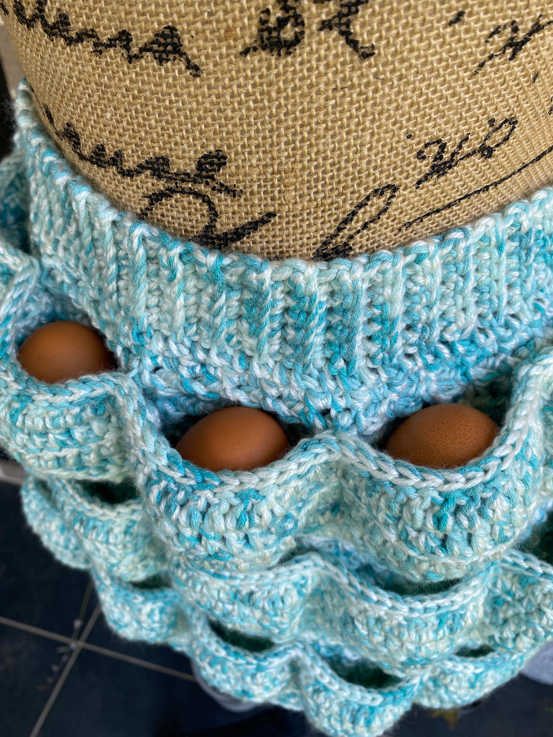Egg Collecting Apron - Crochet Pattern - Etsy