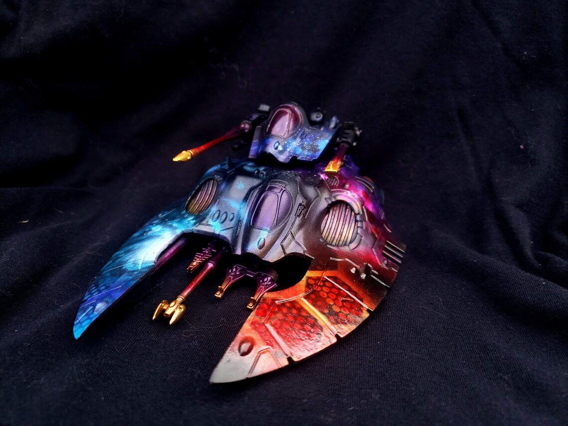 Eldar Vehicle Commission Painting Wave Serpent, Falcon, Fire Prisim - Etsy