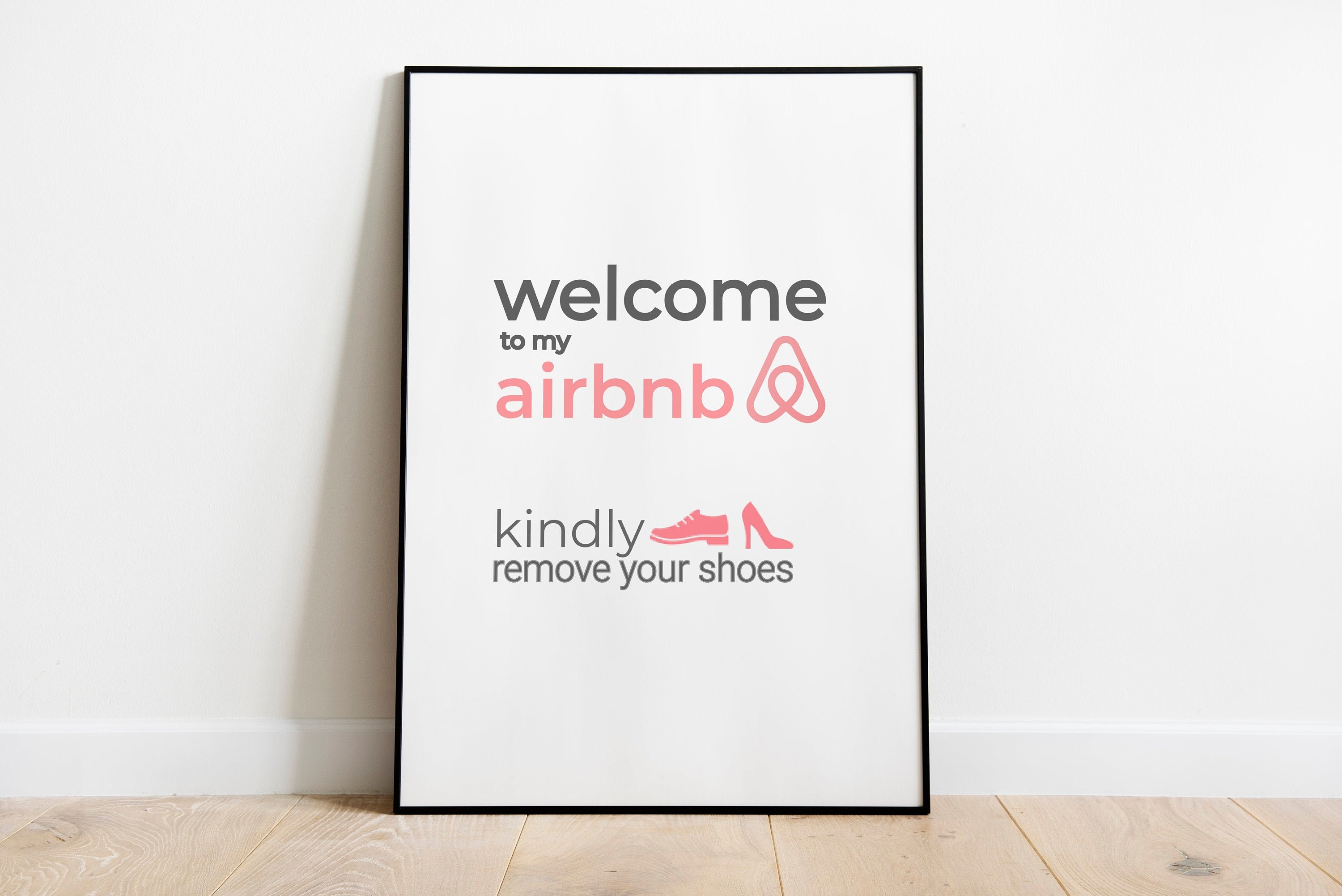 Airbnb Welcome Sign Digital Print - Etsy