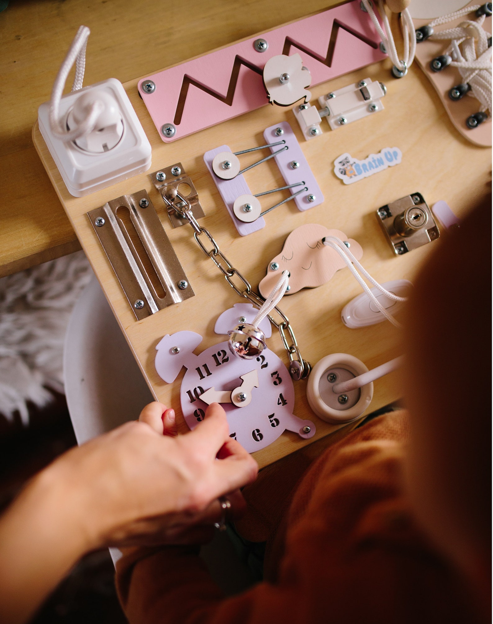Busy Board for Toddler Activity Board Toddler Gift - Etsy