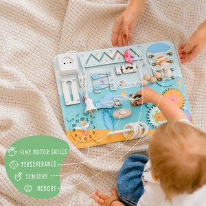 Ocean Busy Board 12x16 Inches Fast Shipping Development Toy Montessori ...