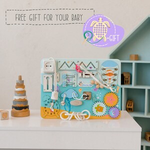 Ocean Busy Board 12x16 Inches Fast Shipping Development Toy Montessori ...