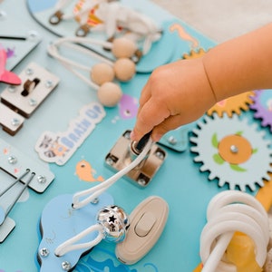 Ocean Busy Board 12x16 Inches Fast Shipping Development Toy Montessori ...