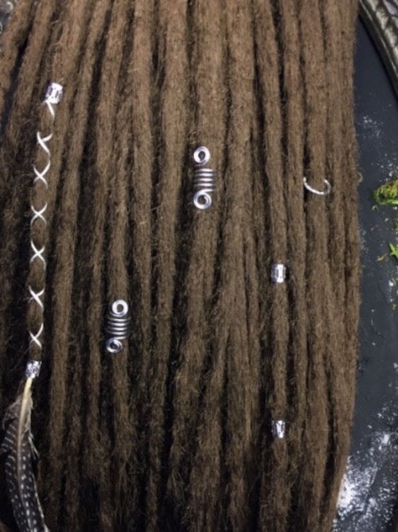 D.E. Synthetic Dreads or S.E. Dreadlocks Double ended or | Etsy