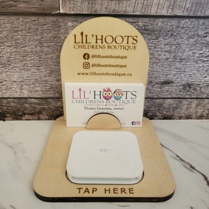 Custom Square Reader Dock With Business Card Holder Square Payment ...