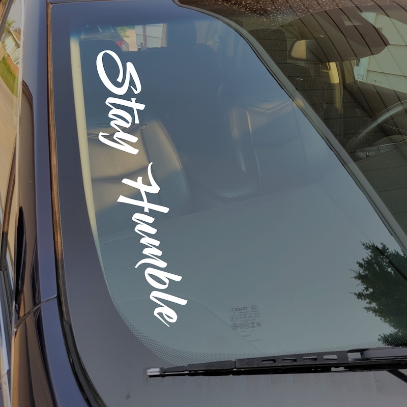 Stay Humble Decal - Etsy