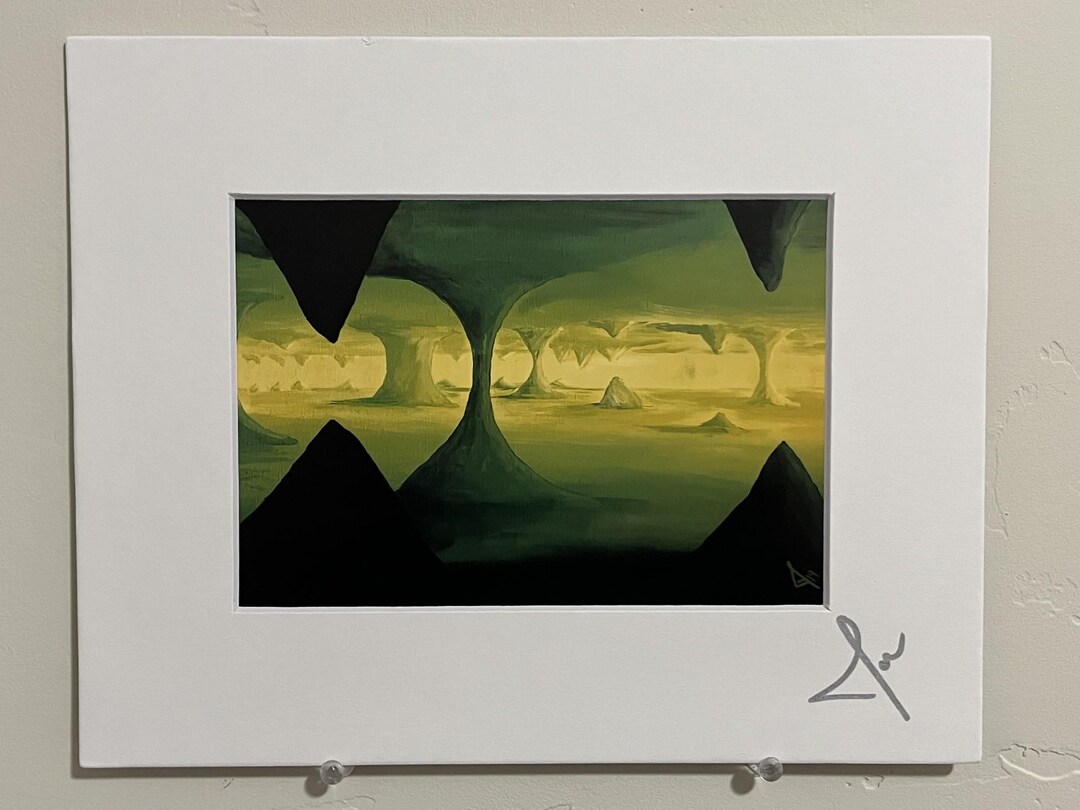 The Cave - Reproduction - Image is 5"x7" - Matte to 8"x10" - Etsy