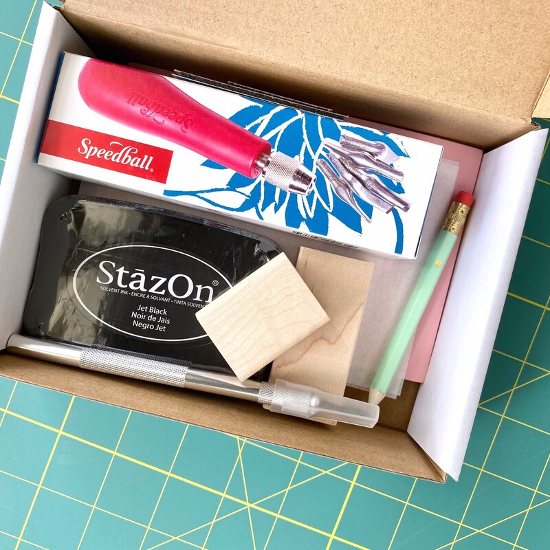 Linocut Kit - Etsy
