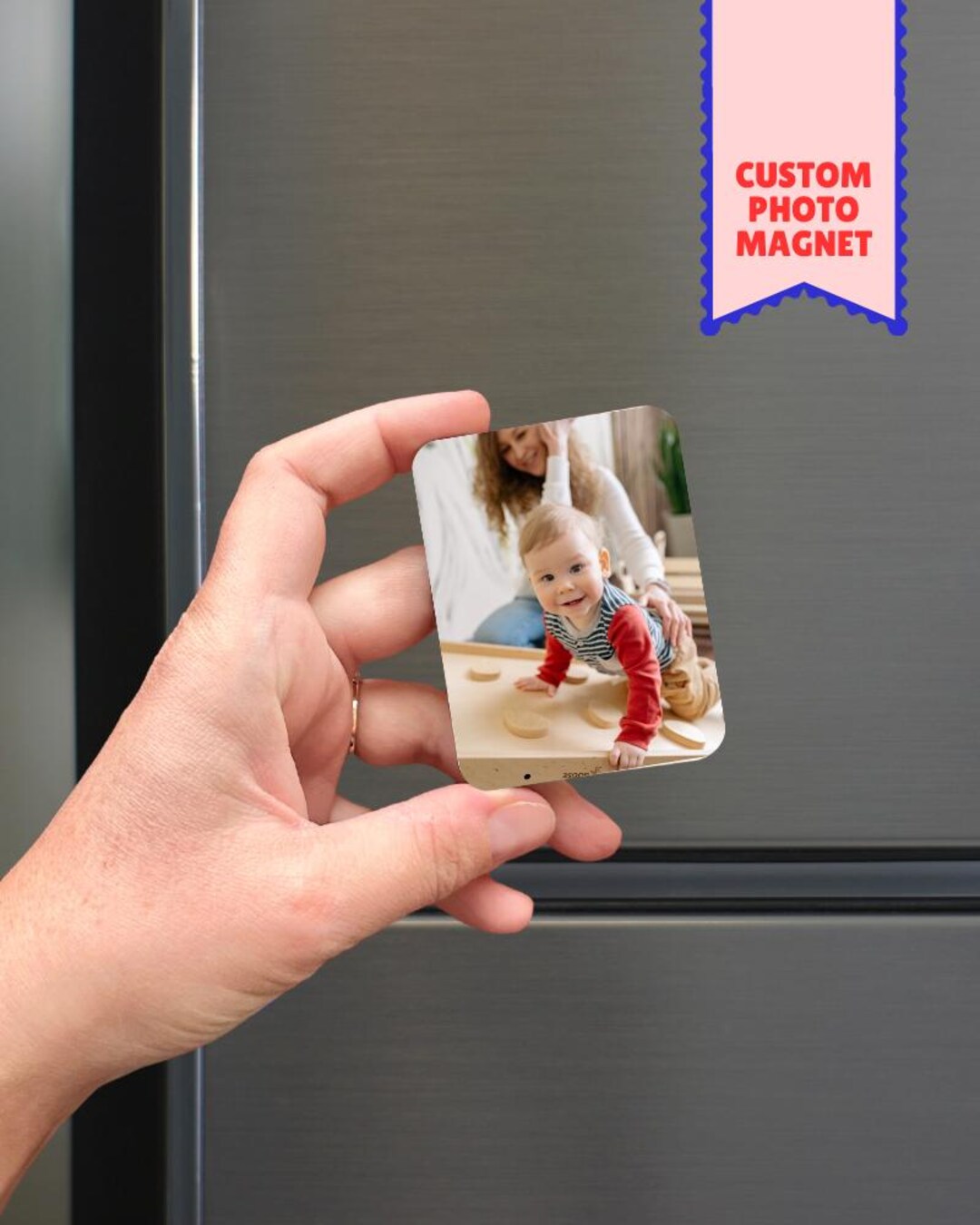 Personalized Photo Magnet, 2x3 Custom Refrigerator Magnet, Keepsake ...
