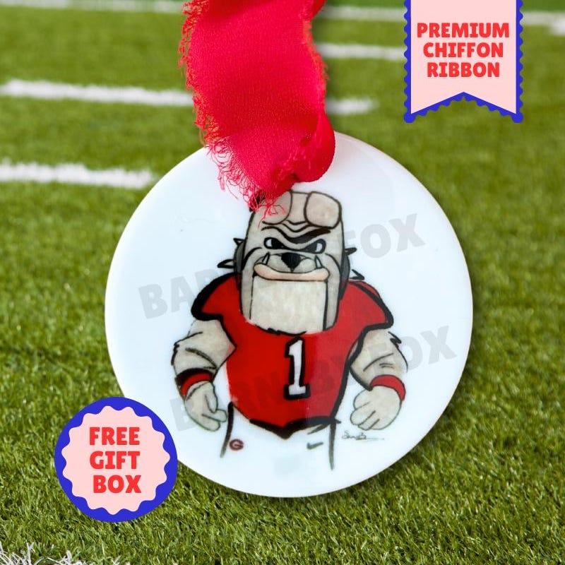 Uga Christmas Ornament - Etsy