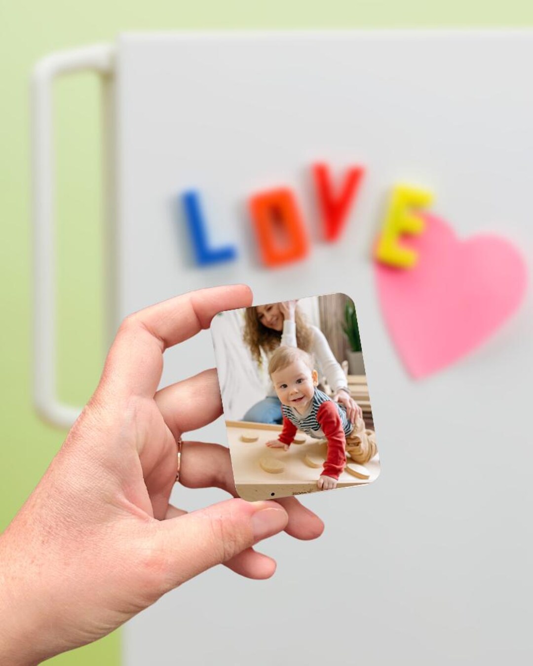 Custom Photo Magnet, 2x3 Personalized Refrigerator Magnet, Keepsake ...