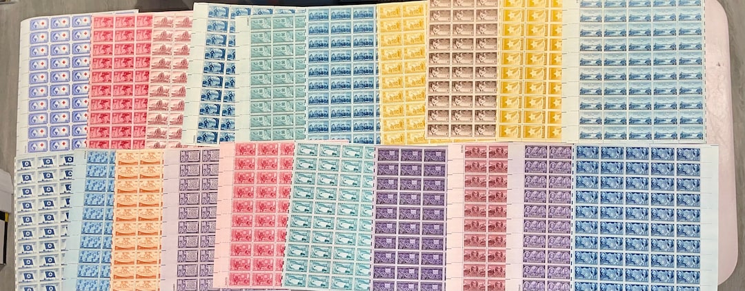 10 Vintage US Postage Sheets: 1945-1958, 3c Commemorative, MNH - Etsy