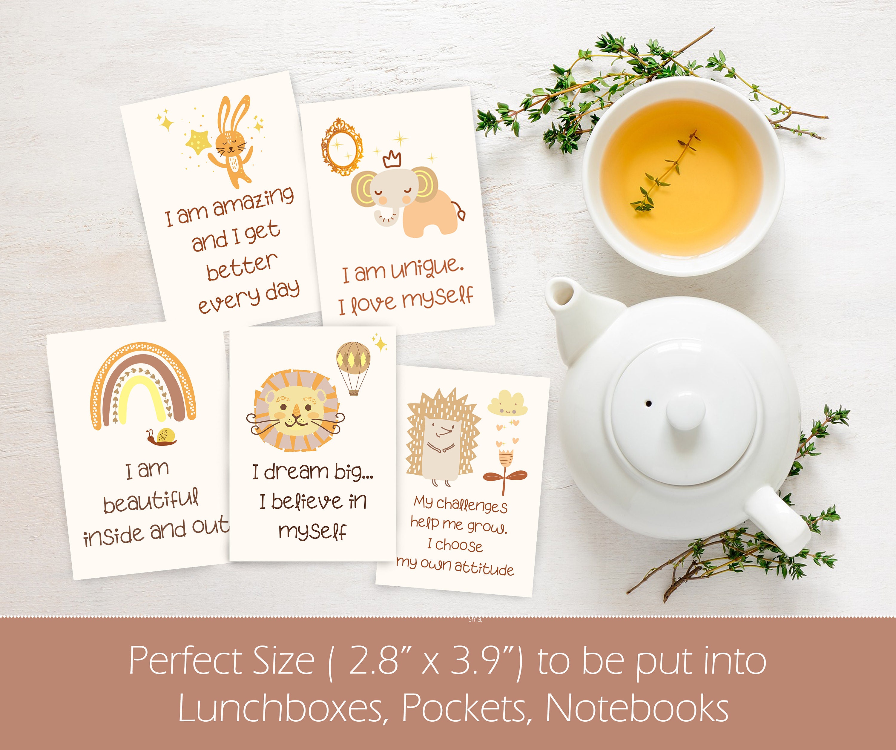 Printable Affirmation Cards for Kids + 10 Affirmation Coloring Pages ...
