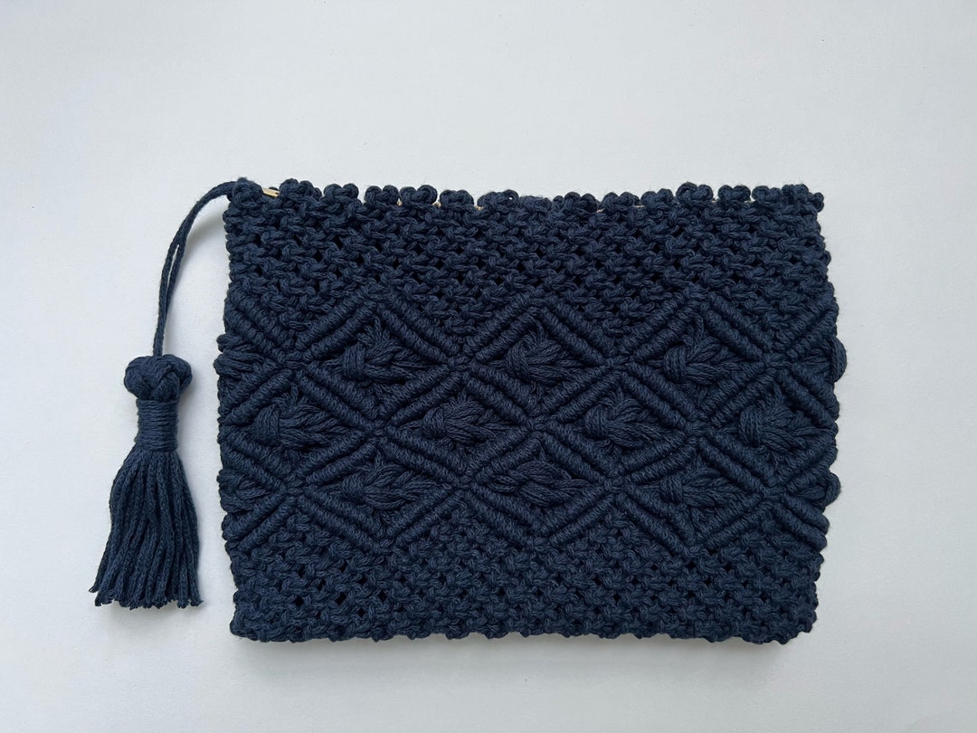 Macrame Wallet, Macrame Purse, Handmade Bag, Credit Card Wallet ...