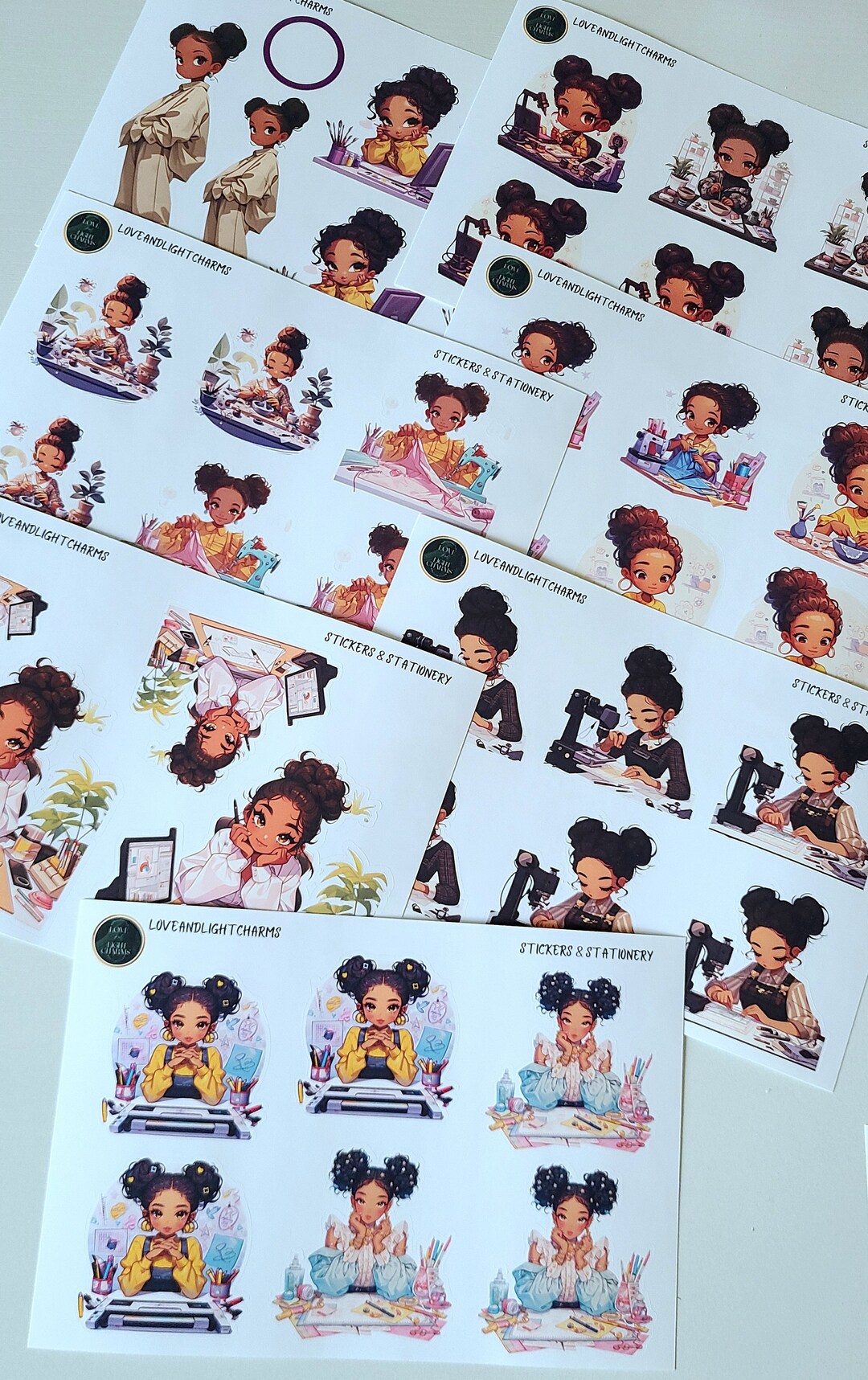 Creative Cuties Sticker Collection Vol 2 - Daily Journal, Scrapbook - Etsy