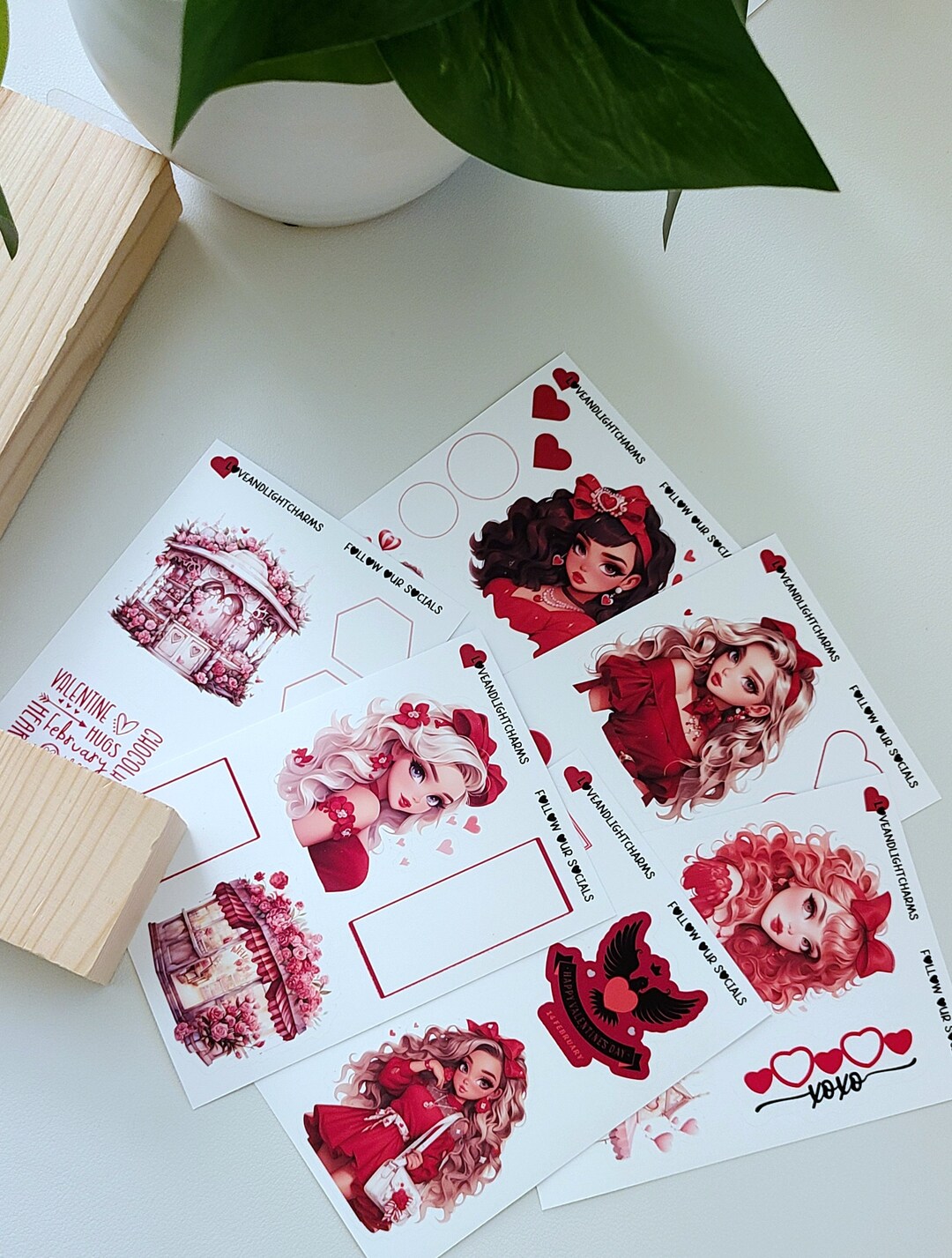 Hey Love Planner Sticker Collection Vol 2 - Etsy