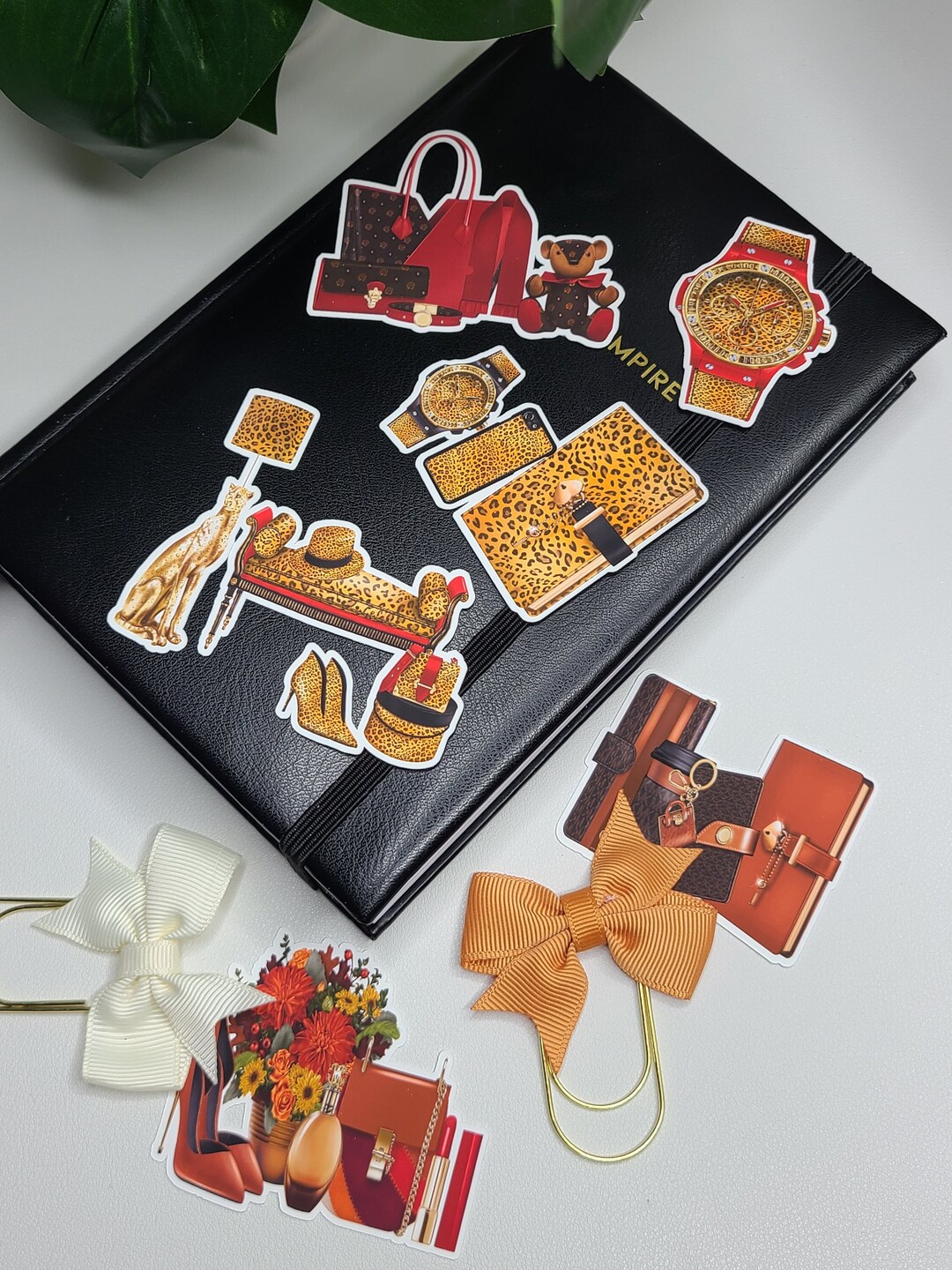 Sticker Diecut Purse Sticker, Bear Sticker, Animal Print Sticker ...