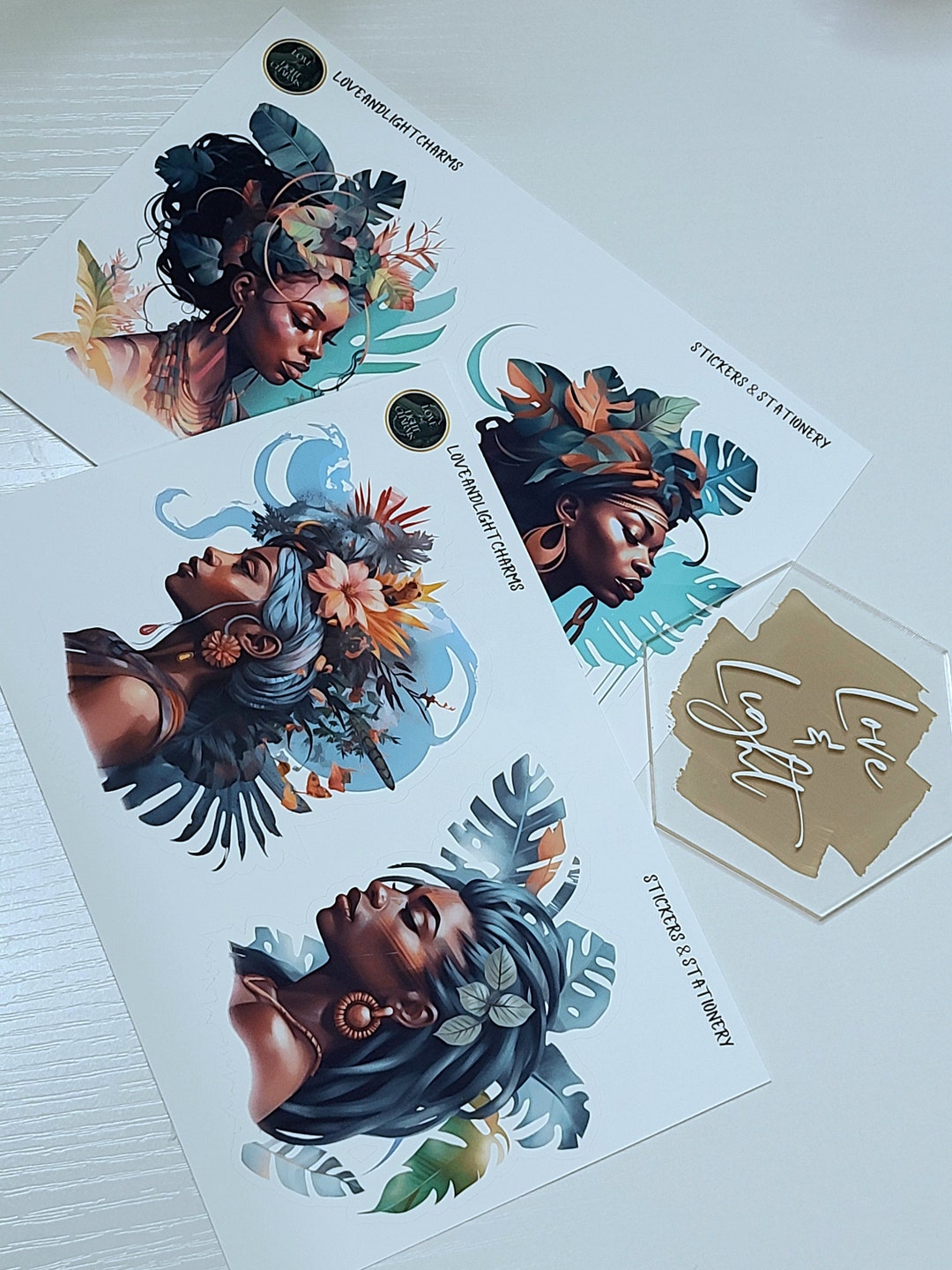 Muva Vibes Sticker Collection - Daily Journal Sheets - Etsy