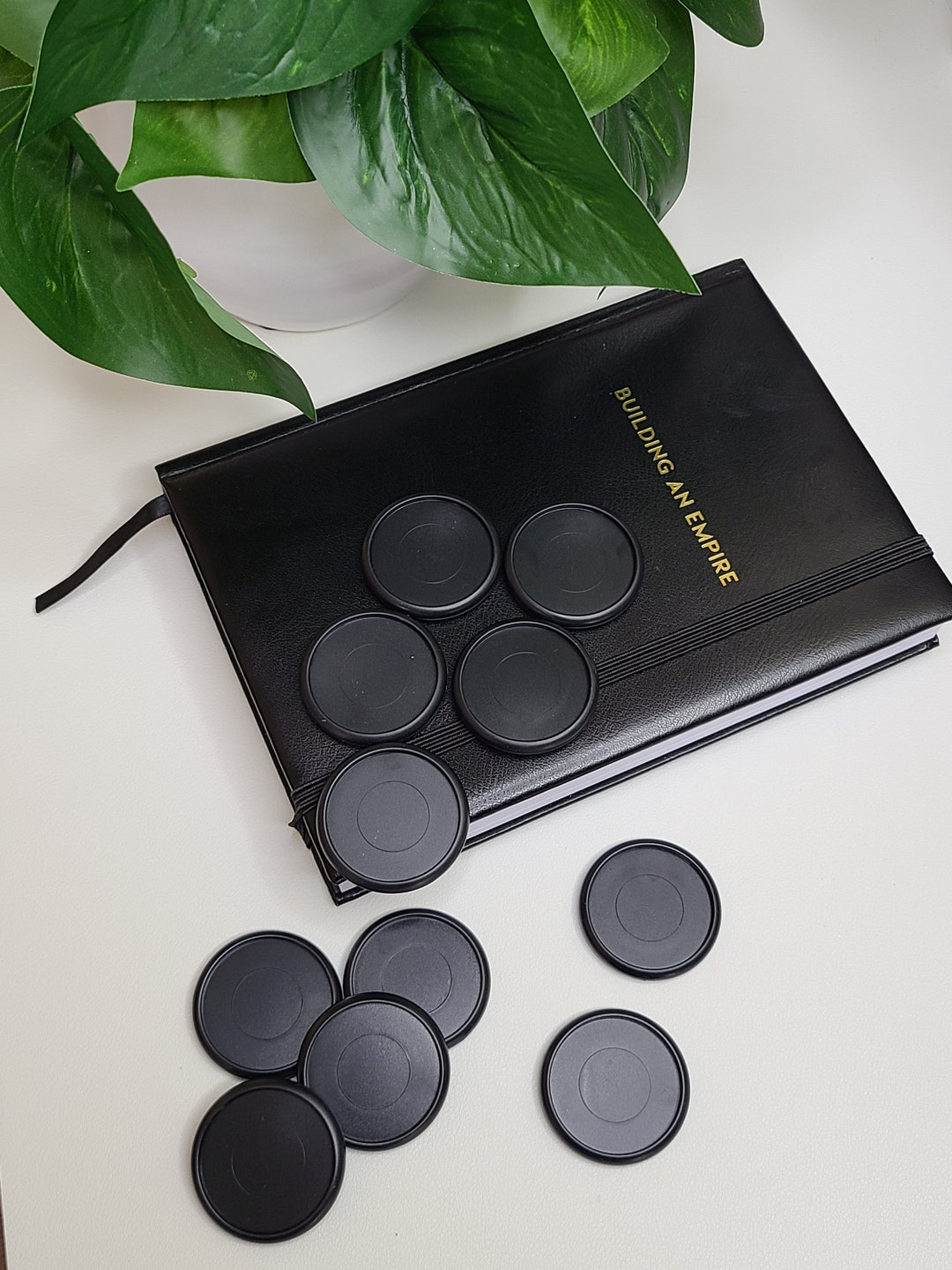Clear Planner Disc 38mm, Planner Disc, 38mm Black Planner Disc, Disc ...