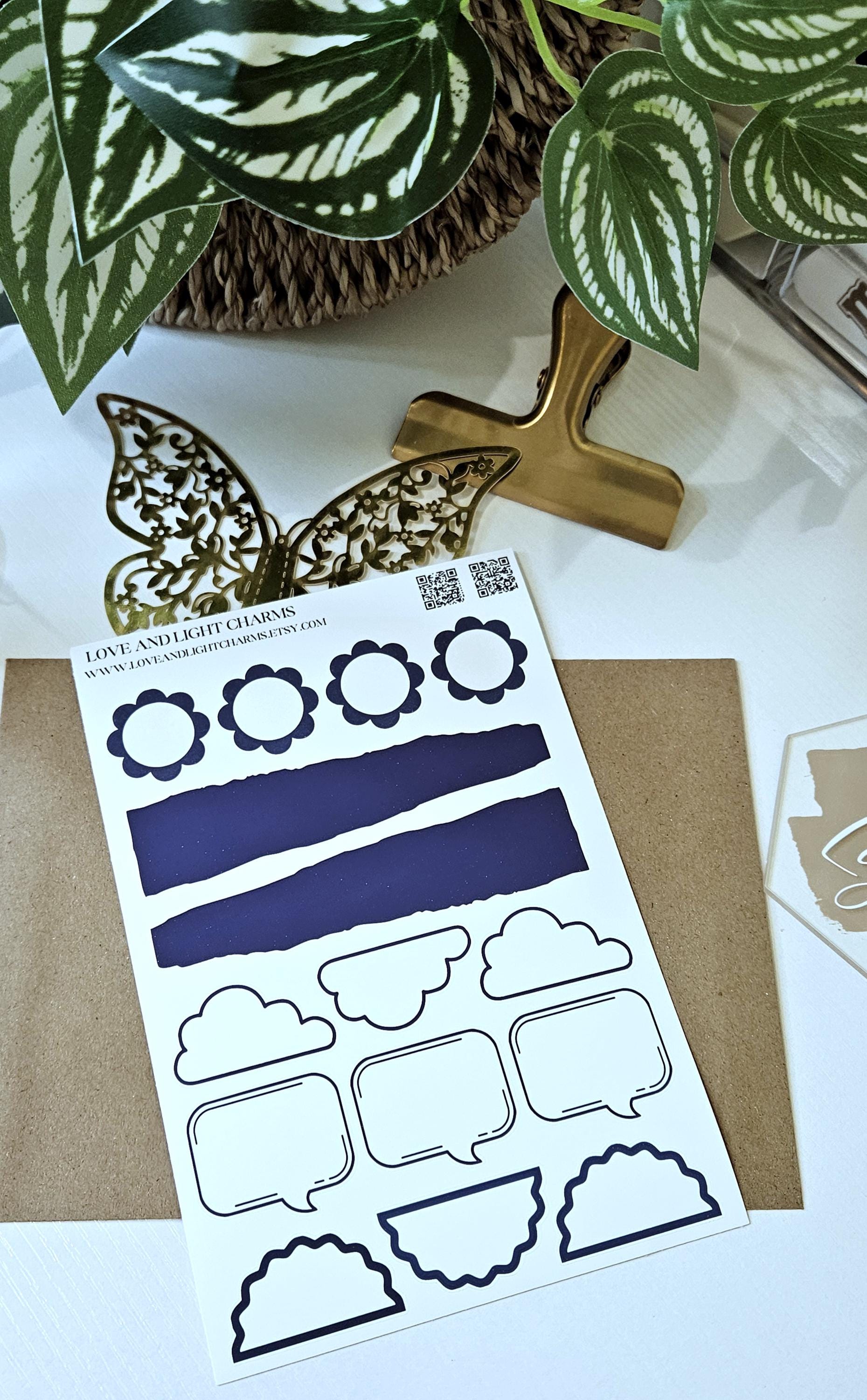 Functional Boxes Journal and Planner Sticker Sheet - Etsy