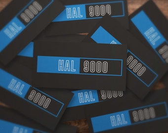 Hal 9000 Laptop Sticker - Etsy