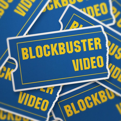 Blockbuster Video Decoration Sign - Etsy