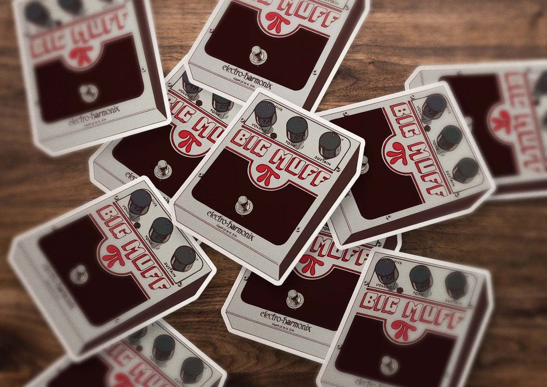 Big Muff Pi Effects Pedal Sticker - Etsy