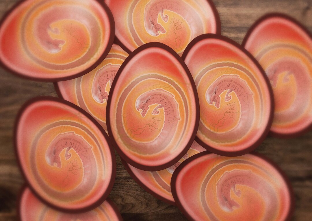 ALIEN Xenomorph in Utero Sticker - Etsy