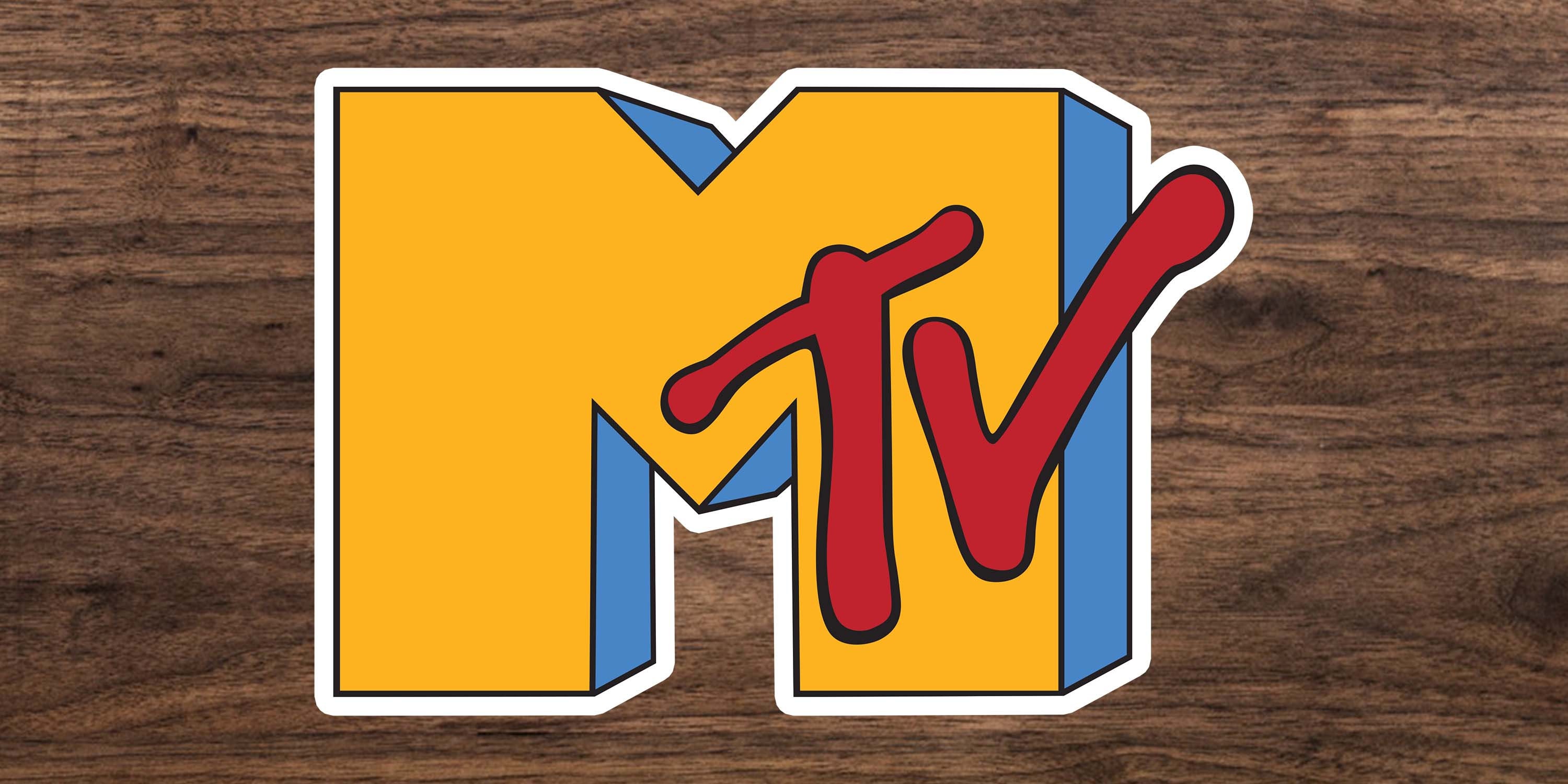 MTV Logo Sticker | Etsy