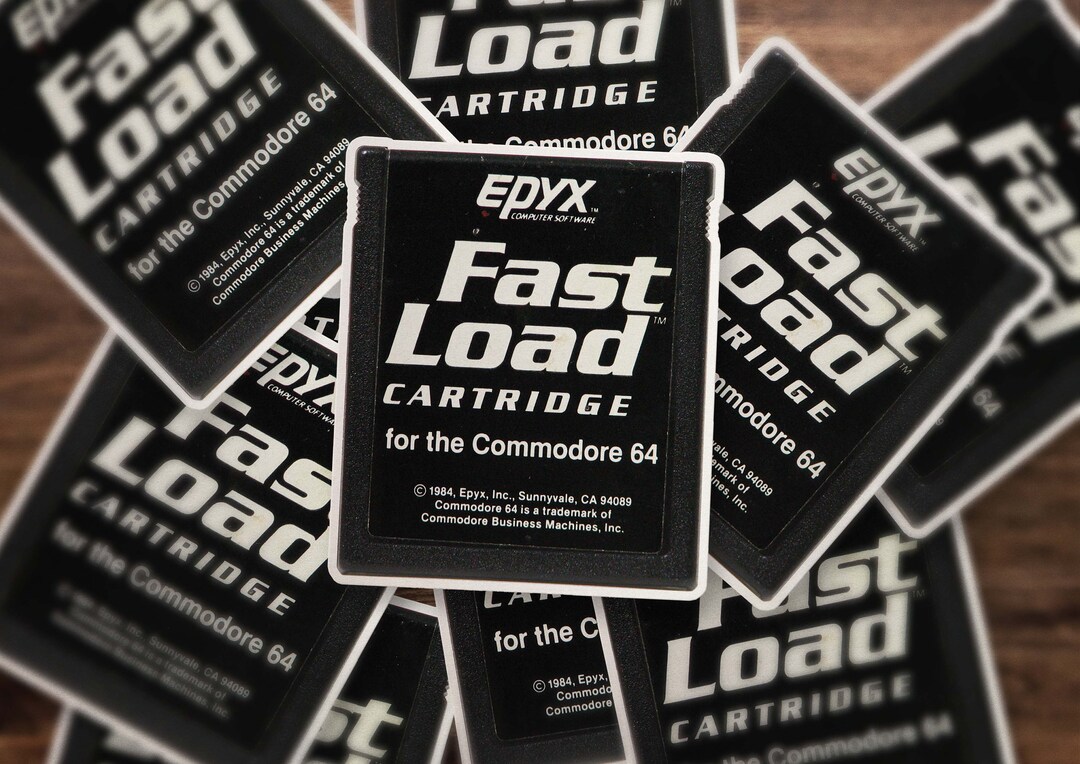 Commodore 64 Fast Load Cartridge Sticker - Etsy
