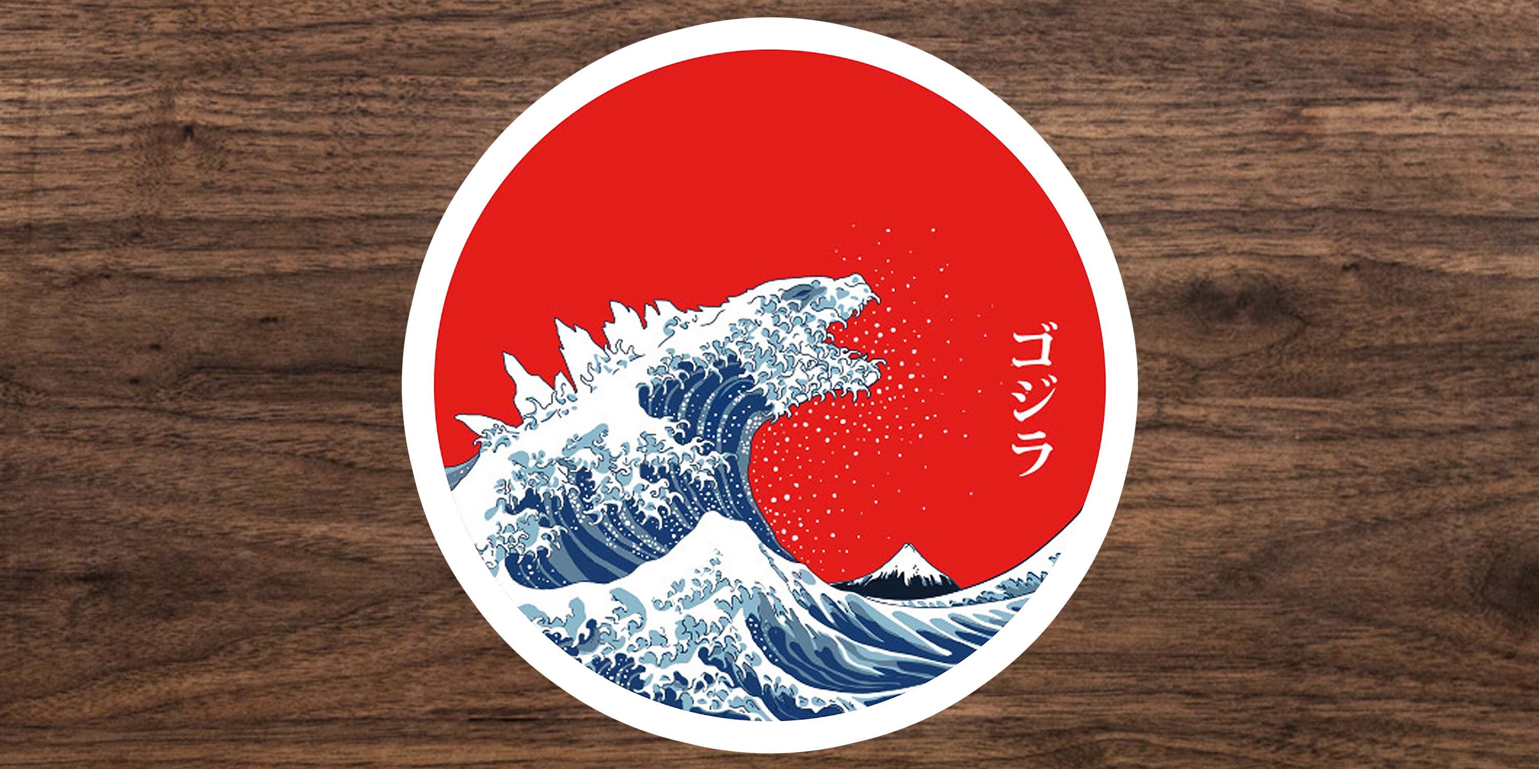 Godzilla In Wave