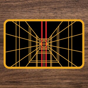 Star Wars X-wing Targeting Computer Hologram Sticker - Etsy