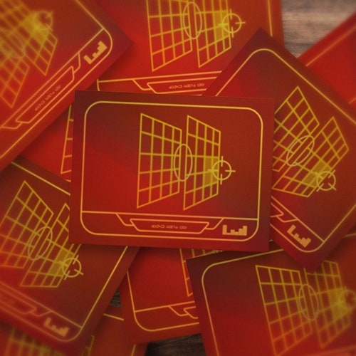 Star Wars X-wing Targeting Computer Hologram Sticker - Etsy