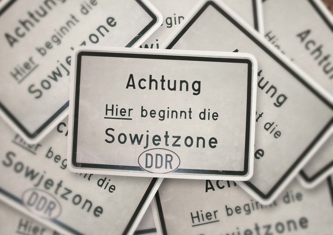 Soviet East German Deutsche Demokratische Republik DDR Sticker - Etsy