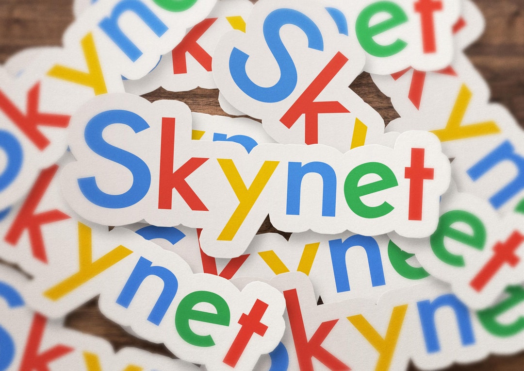 Skynet Search Engine Brand Sticker - Etsy