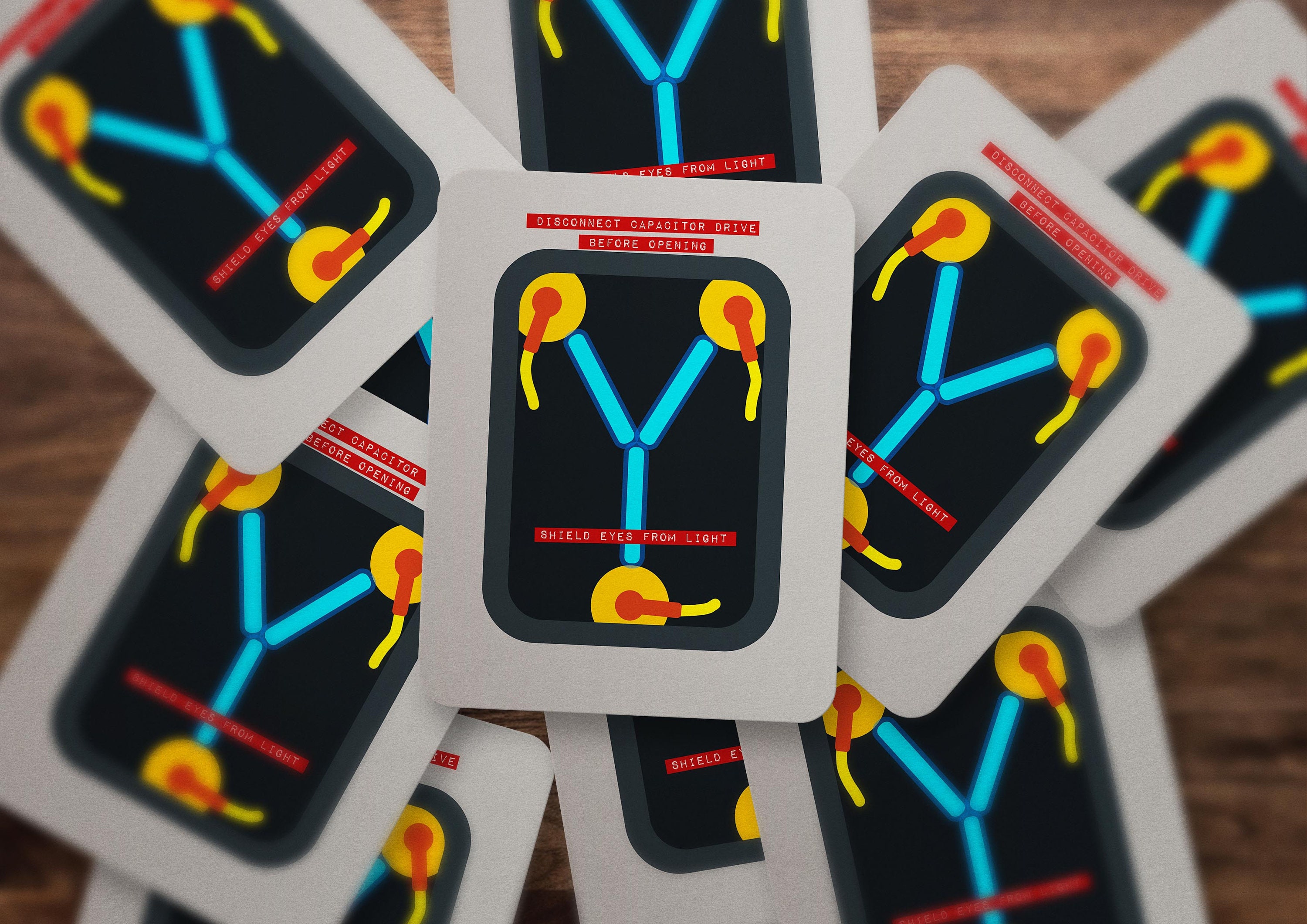 Flux Capacitor Stickers