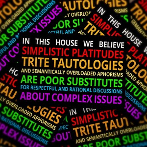 In This House Yard Sign Sticker - Etsy