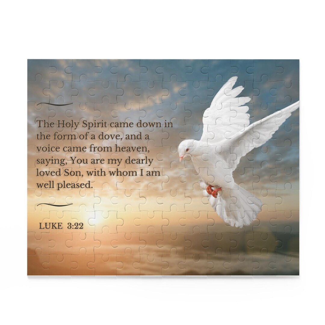 Holy Spirit, Jesus, Dove, Advent Puzzle (120, 252, 500-piece) - Etsy