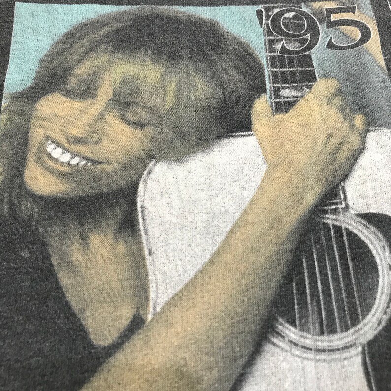 Rare Vintage 90s 1995 Carly Simon Letters Never Sent Tour Promo Tee ...