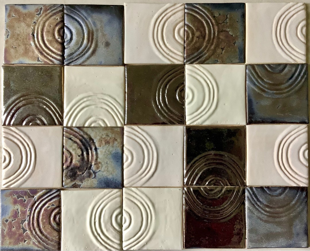 Tile Set "classic", Handmade Ceramic Tiles, Hand-painted Tiles for ...