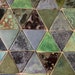 Tiles autumn Foresthandmade Ceramic Tiles Green - Etsy