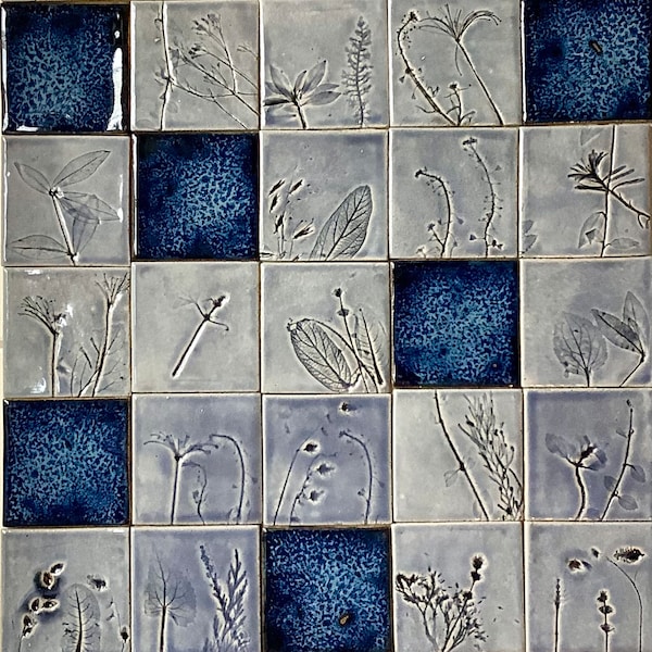 Handpainted Tiles - Etsy