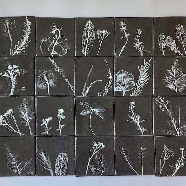 Hand Painted Tiles - Etsy Australia