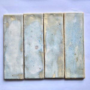 Tiles, Rectangular Tiles, Handmade Ceramic Tiles, Mint Handmade Tiles ...
