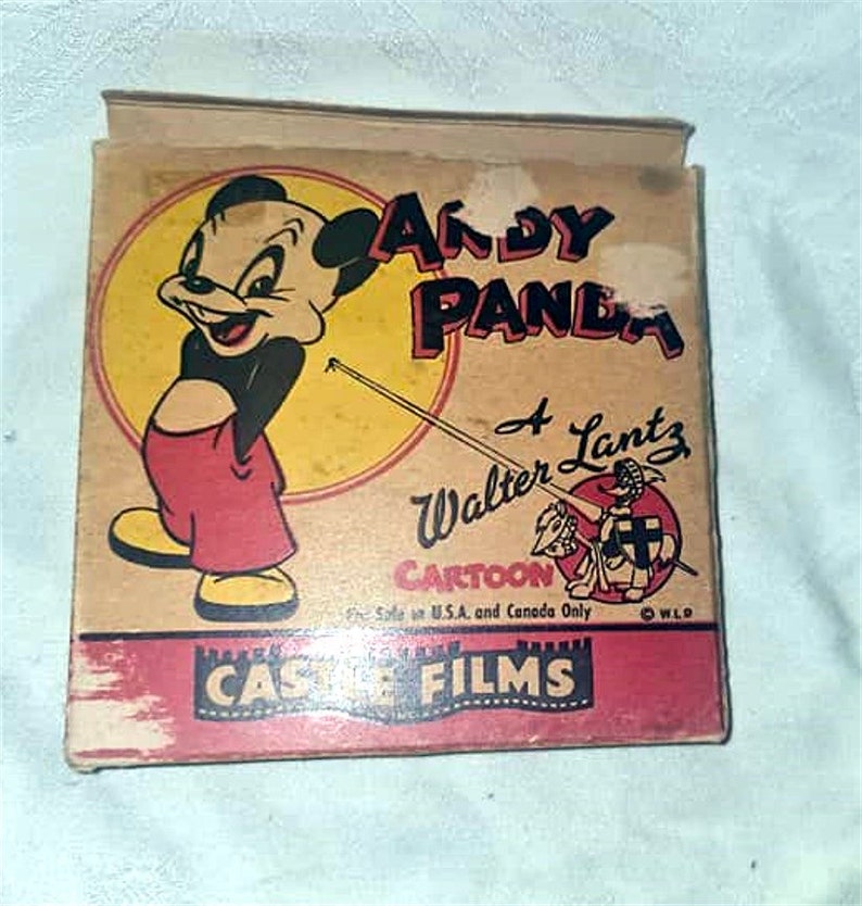 VINTAGE 8 MM FILM Andy Panda Fish Fry - Etsy