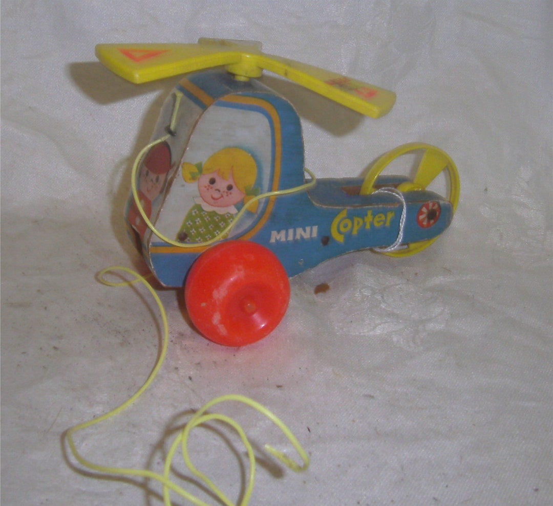 Fisher Price Mini Copter - #448 – 1950's - Etsy