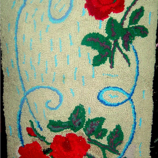 Hooked Rug Vintage - Etsy