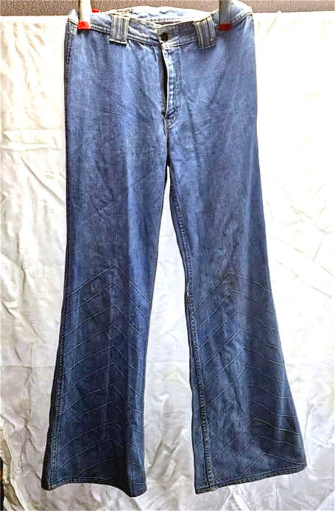 VINTAGE 60's MENS FASHION Vintage Brittiania Bell Bottoms Jeans 1960s ...