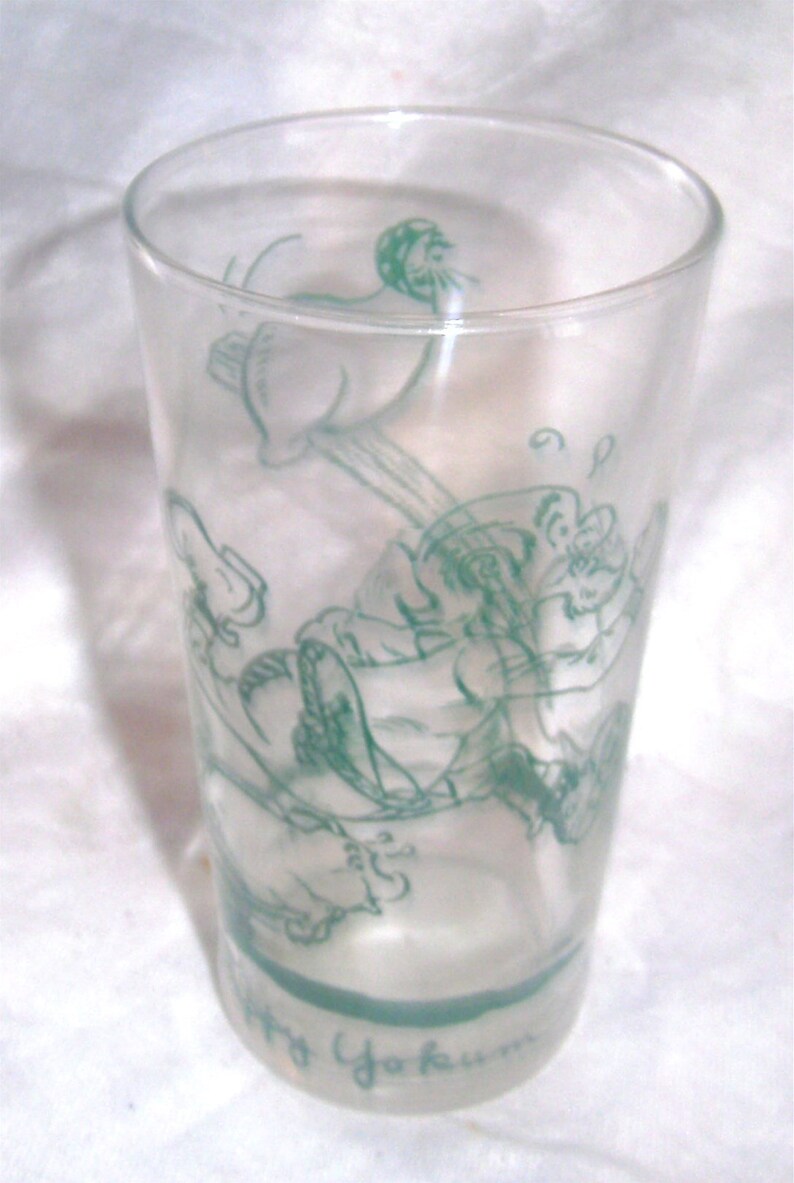 Cartoon Glass Al Capp's Lil' Abner 1940's Pappy Yokum - Etsy