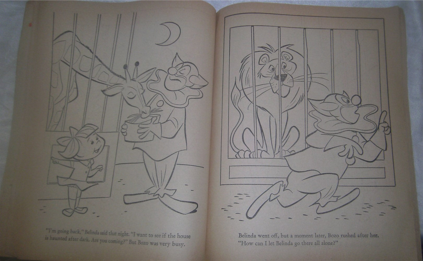 Bozo the Clown Cut Out Coloring Book - Etsy UK